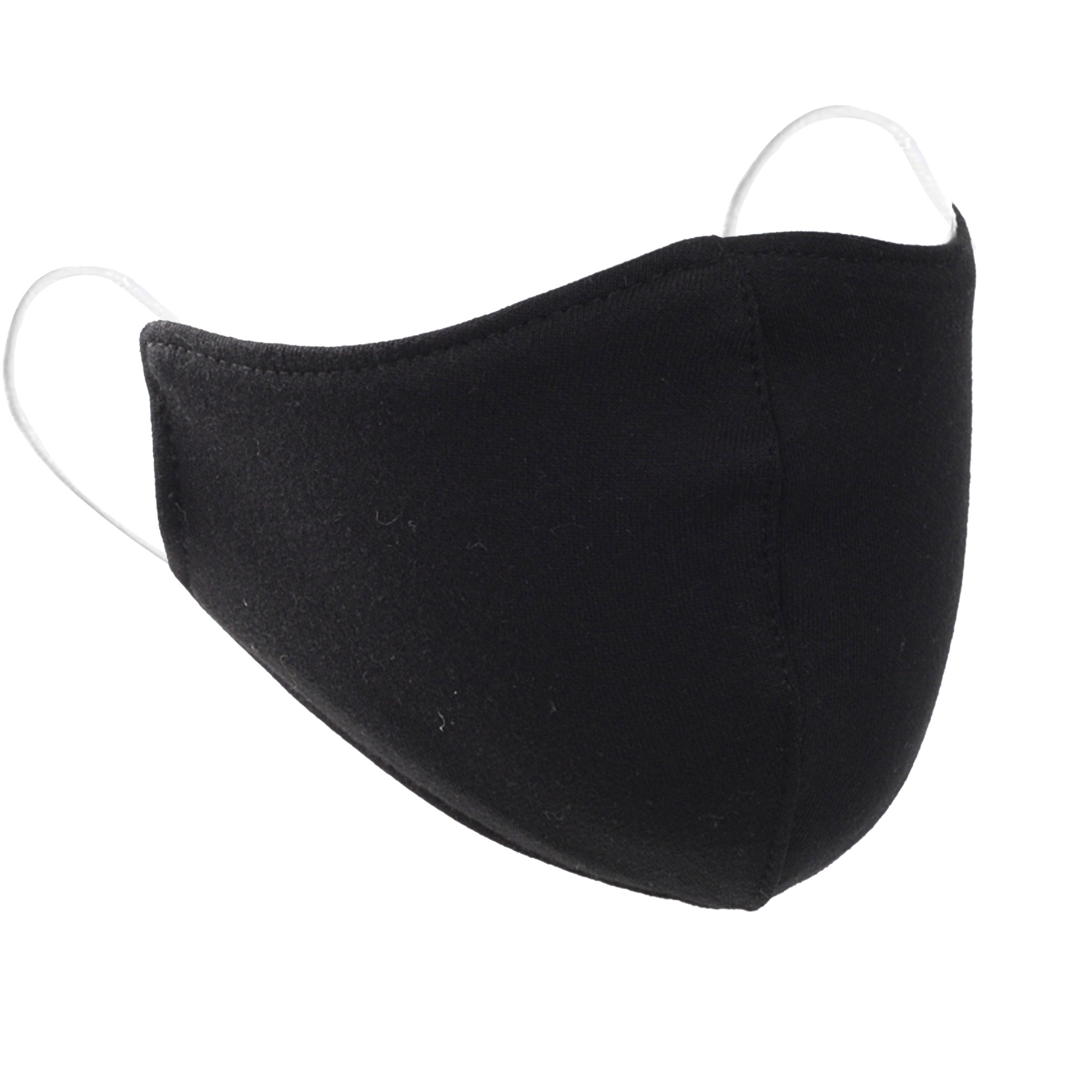 BLACK CLOTH FACE MASK