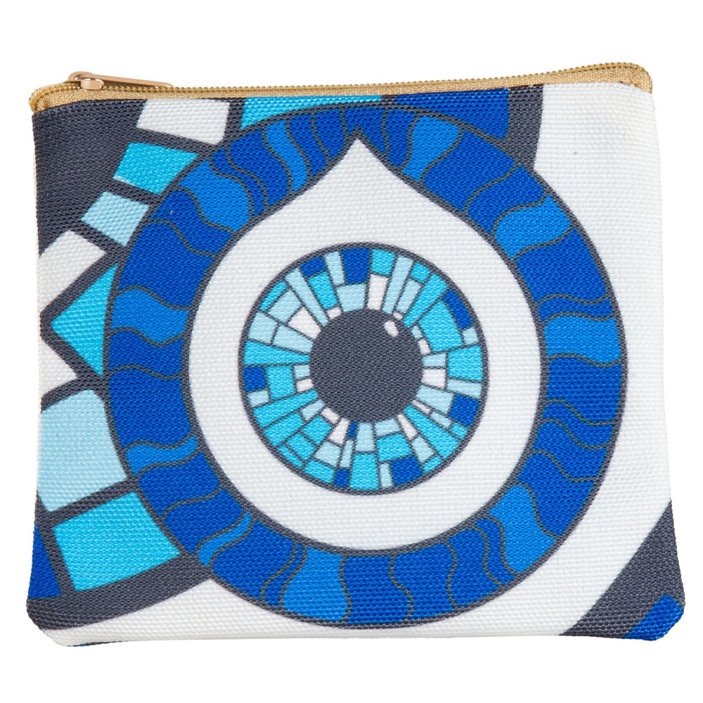 MOSAIC EVIL EYE COIN PURSE