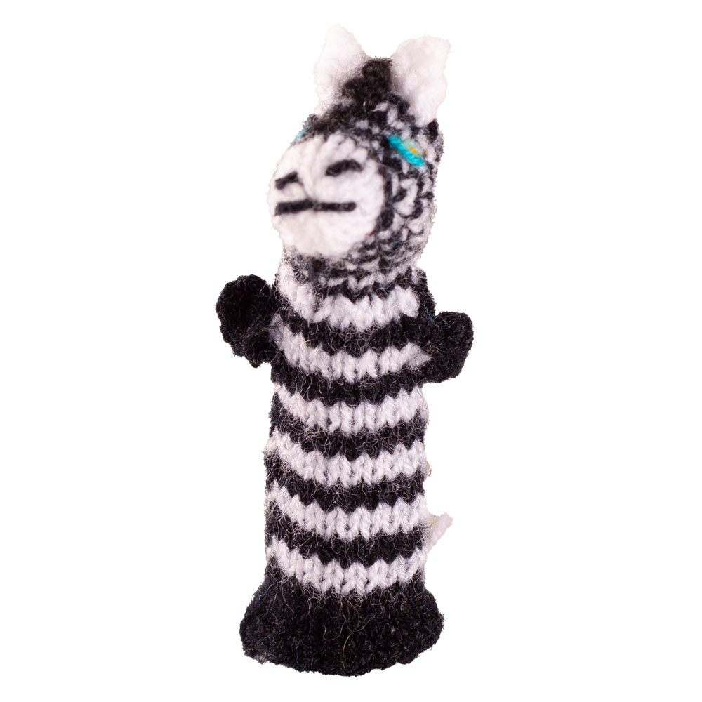 ZEBRA FINGER PUPPET PACK